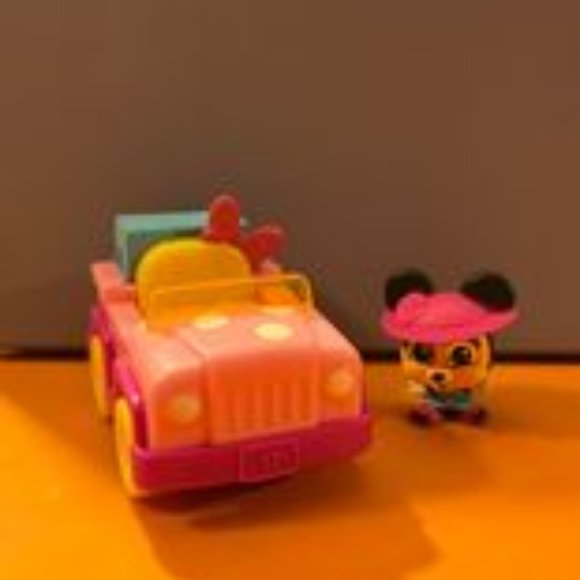 Disney | Toys | Disney Doorables Lets Go Cars Series Minnie And Vehicle ...